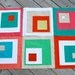 Modern Quilt Pattern Off-Centered Squares PDF