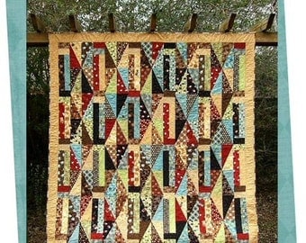 Charmingly Twisted Quilt Pattern by kcdivineinspirations on Etsy