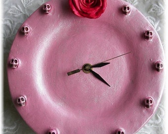 Clock Ceramic 8 Make Time To Laugh Fun Home by Angelheartdesigns