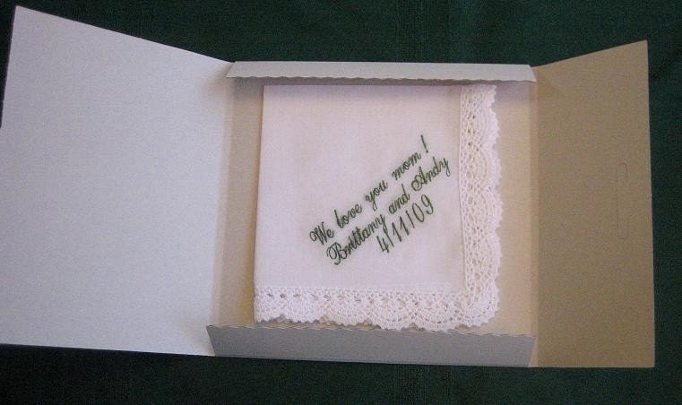 Handkerchief Gift Box includes shipping in the US