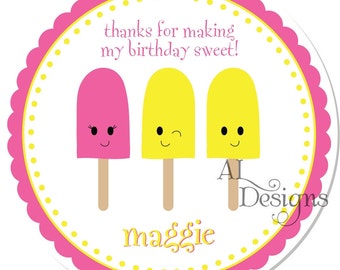 Unique popsicle labels related items | Etsy