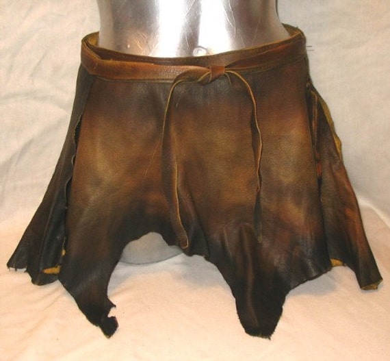 Deerskin Fairy Skirt Wrap Skirt COMICON Renaissance Gladiator Deerskin Fairy Skirt Wrap Skirt COMICON Renaissance Gladiator