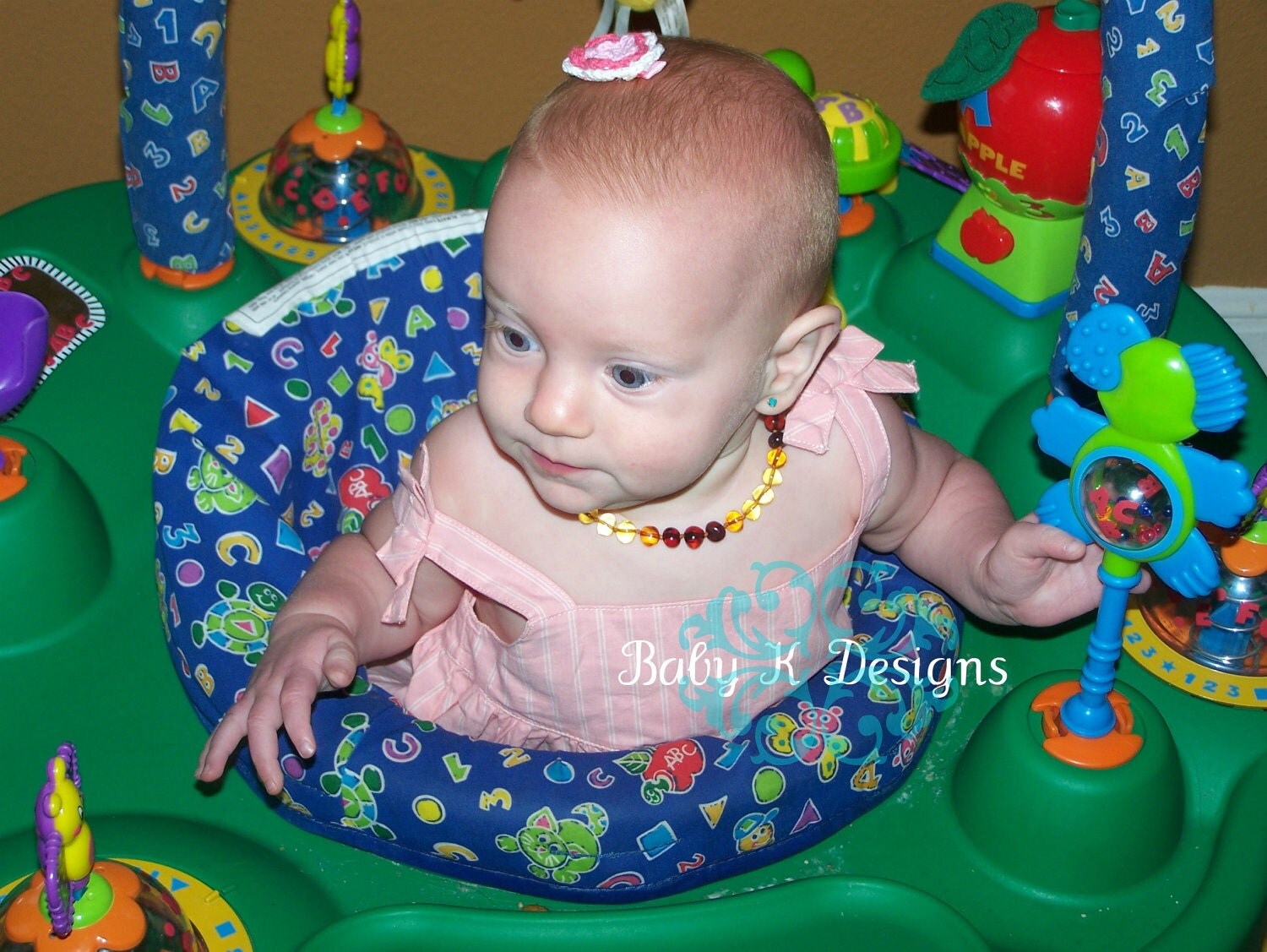 Infant Clips / Baby Snap Clips / Girls PIPPA Six by BabyKDesigns