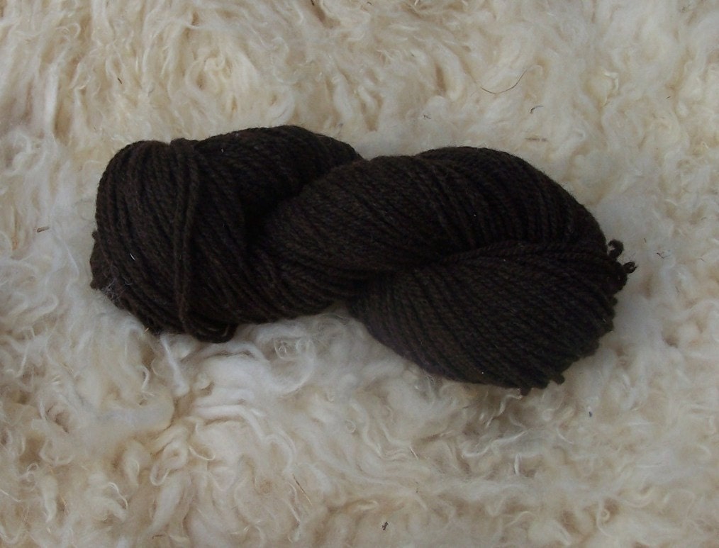 Natural MERINO WOOL cream to dark espresso raw by marvelousmerino