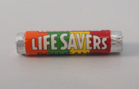 Items similar to Vintage Miniature Roll of Lifesavers Candy on Etsy