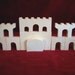 Castle Blocks 9 pieces Unfinished Pine Cutouts