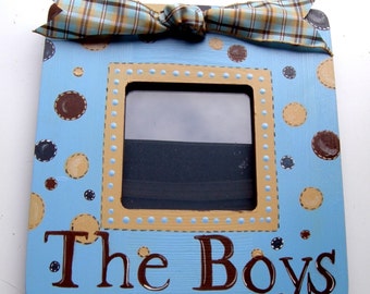 Popular items for boy picture frame on Etsy