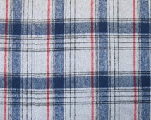 Popular items for gray plaid fabric on Etsy