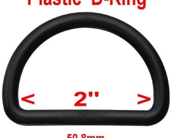 20 PIECES 2 Split D Rings 2 inch 50.8mm Heavy by SewingSupplies