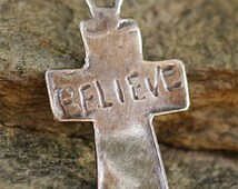 Popular items for believe cross on Etsy