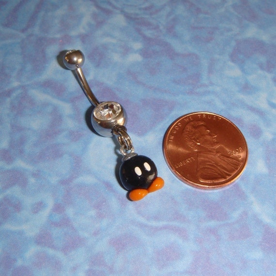 Belly Button Ring Body Jewelry Choose from dangle Nintendo