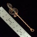 Treble Clef Bubble Wand small Perfect Gift for a music