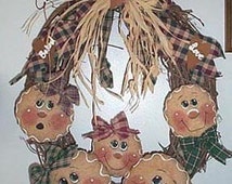 Popular items for gingerbread face on Etsy