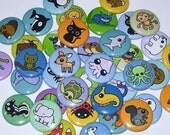 Items similar to PICK ANY 3 DESIGNS - 1 Inch Buttons on Etsy