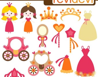 Pink tiara clipart | Etsy