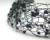 Popular items for wire mesh necklace on Etsy