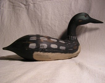 Loon sculpture | Etsy