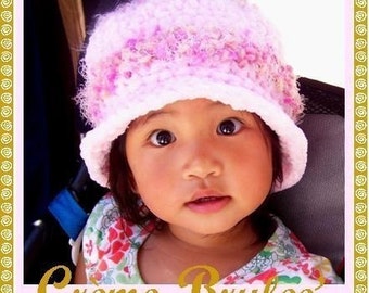 Shabby Chic Luxury Baby Hat and Booties Set offers by SnugBugBears