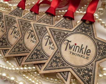 Star gift tags | Etsy