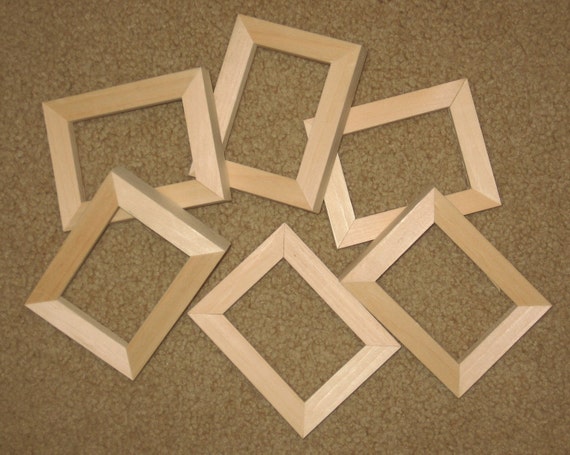 ACEO wallet photo size PICTURE FRAMES 6 Unfinished by niceframes