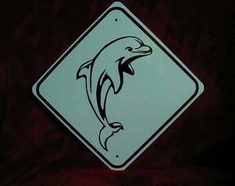Dolphin sign | Etsy