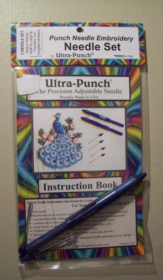 Cameo Ultra Punch Needle Set with 3 sizes and threaders ofg