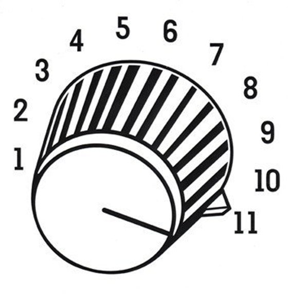 Volume Knob to 11 Graphic T-Shirt