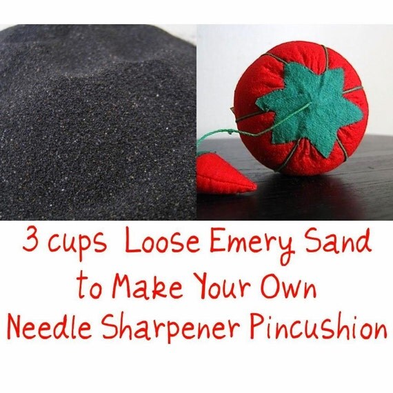 3 Cups Emery Sand for Pincushions Filling Keep Your