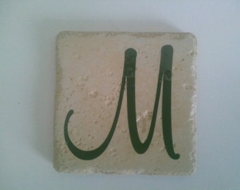 Items similar to 6x6 Monogram Tile on Etsy
