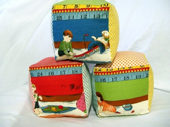 CLEARANCE Moda Wee Play Baby soft blocks set