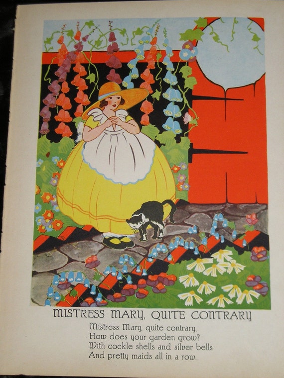 Mary Mary Quite Contrary