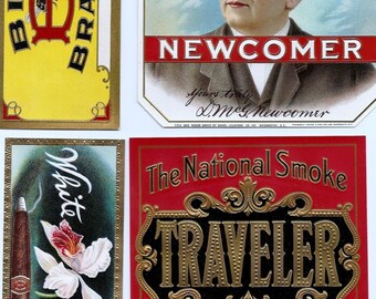 170 CIGAR BAND Labels new old stock cigar bands by inkpainter