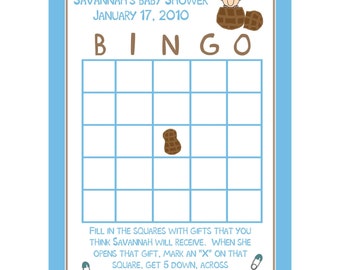 24 Personalized Baby Shower Maze Game Cards AHOY by partyplace