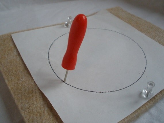 Montessori Punch Pin Pad and Stylus Puncher Set Destash School