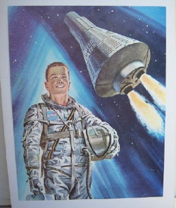 Vintage Nasa Poster