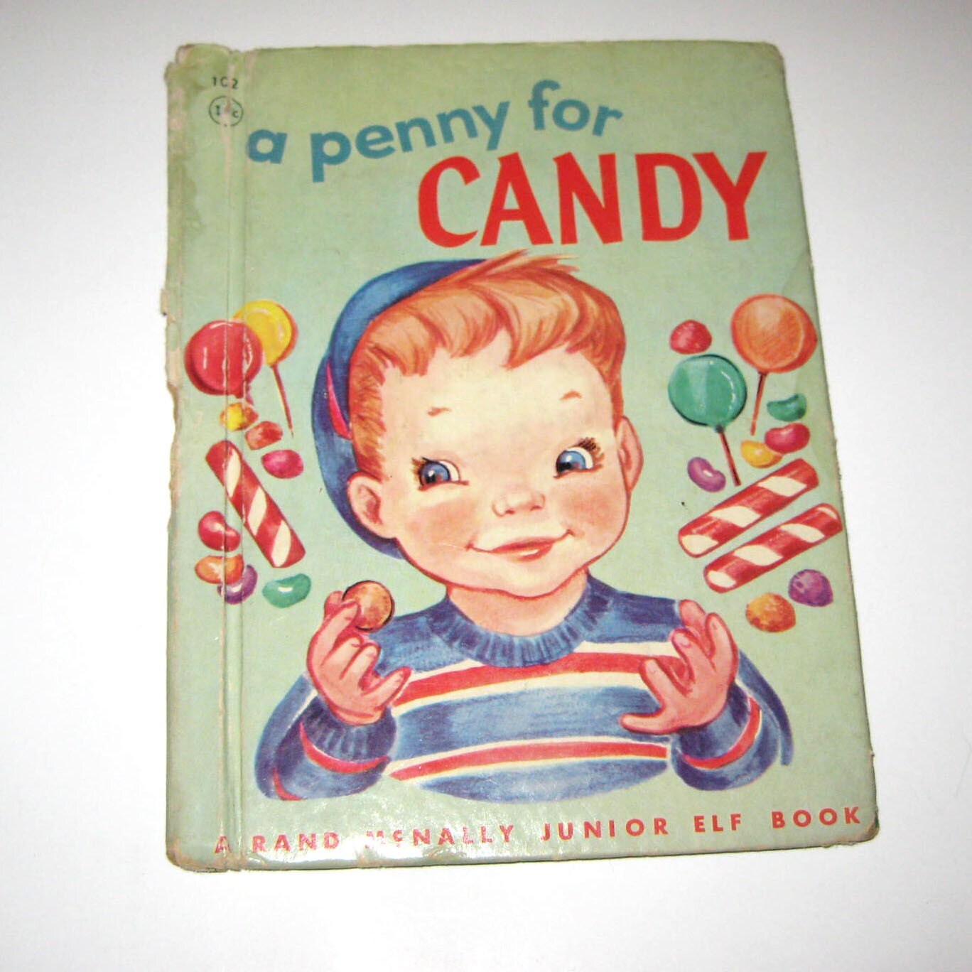 Vintage 1940s A Penny for Candy Children's Book by Rand