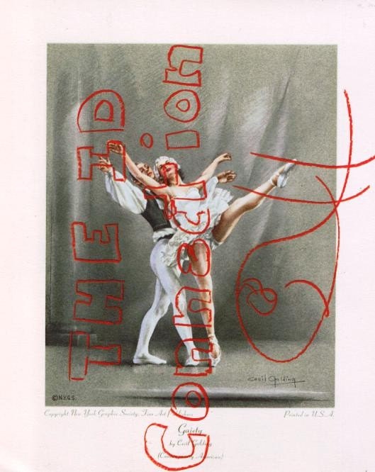 Ballet Dance 1950's Ballet Prints by Cecil Golding