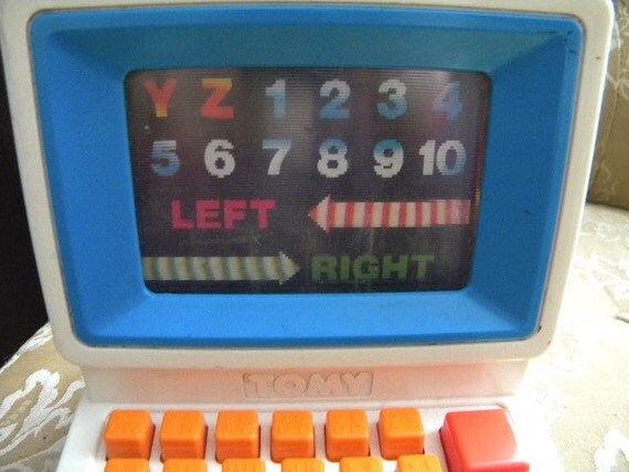 Vintage Tomy Toy Computer