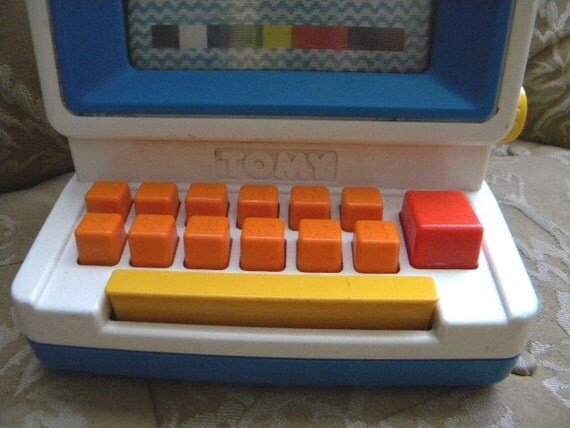 Vintage Tomy Toy Computer