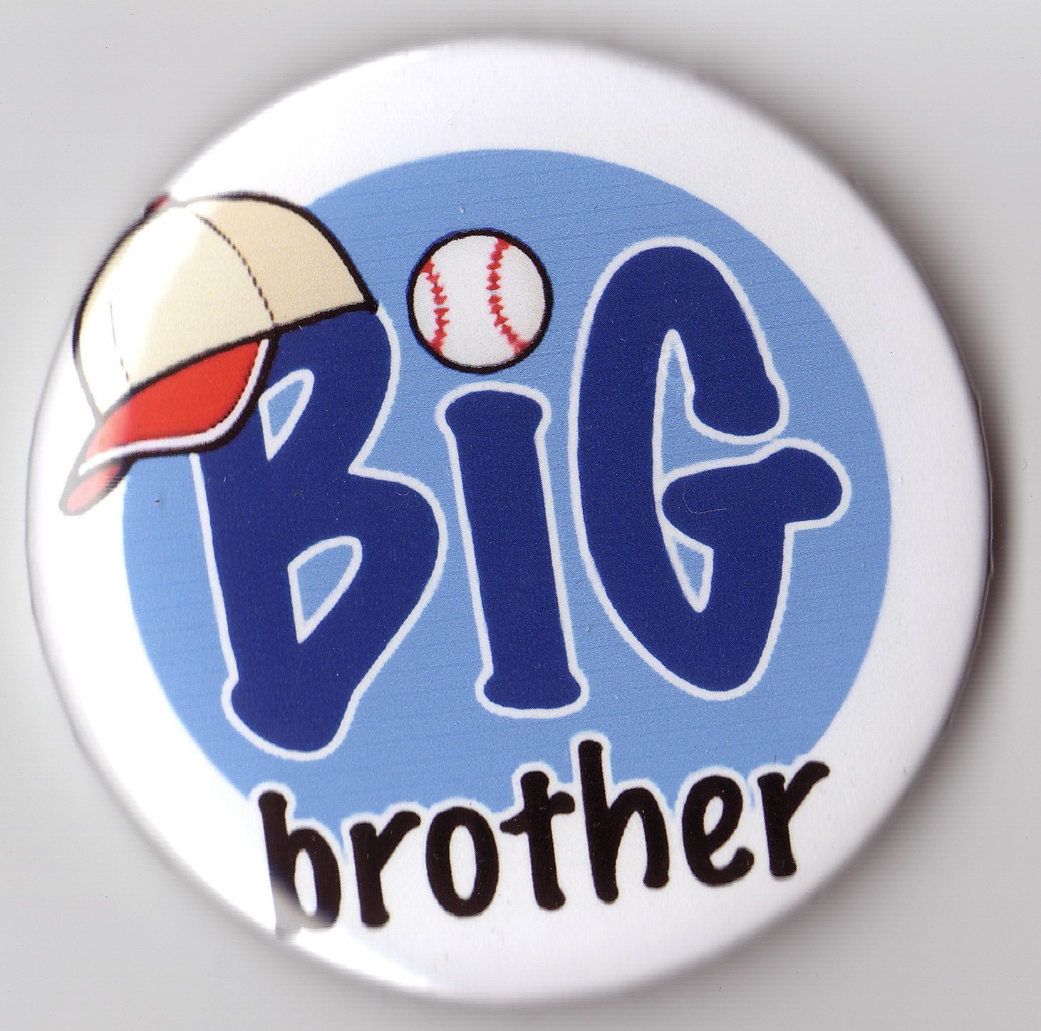 I am a Big Brother Pin Button Badge Pinback Two and a Quarter