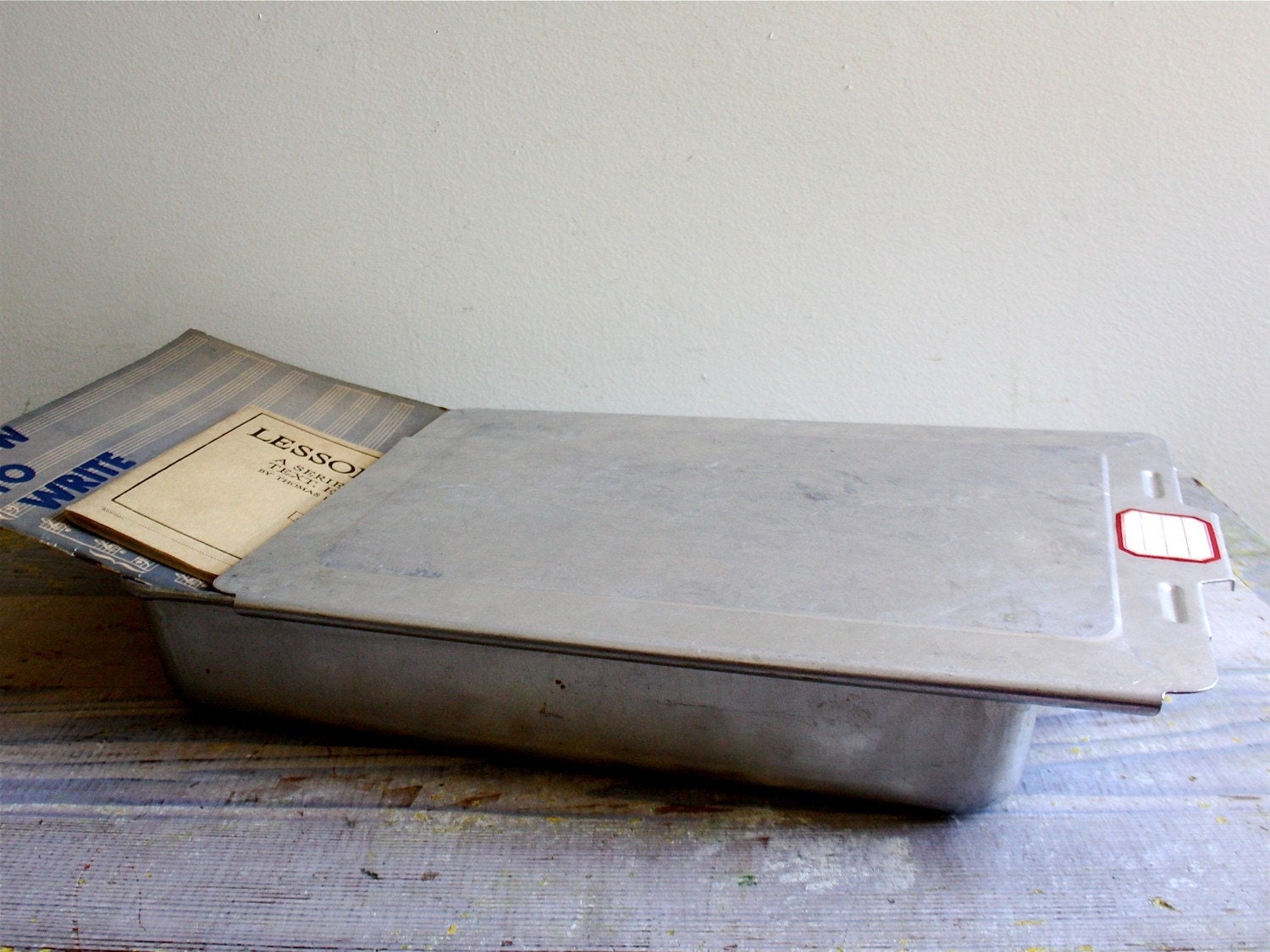 Vintage Slide Lid Pan