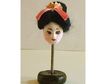Popular items for miniature doll heads on Etsy