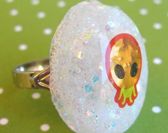 Popular items for alien ring on Etsy