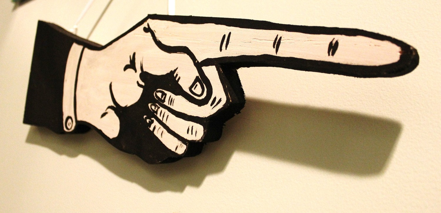 Pointing Finger Sign