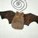 Bob th Bat Primitive Folk Art Pattern