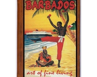 Barbados art | Etsy