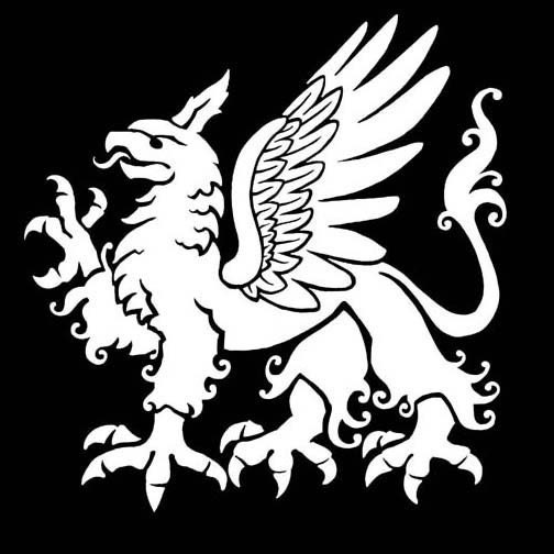 Heraldry Gryphon Vinyl Decal