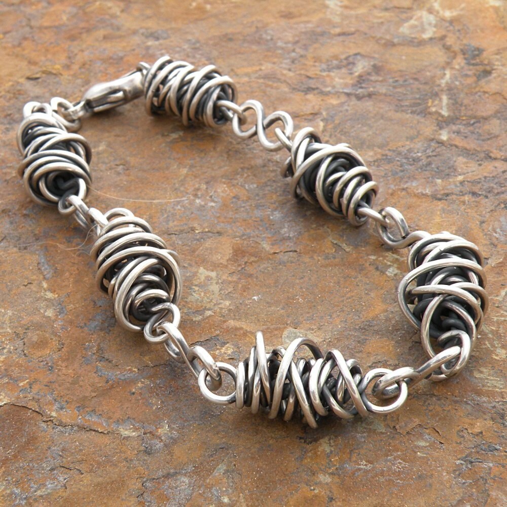 Sterling Silver Twisted Wire Bracelet