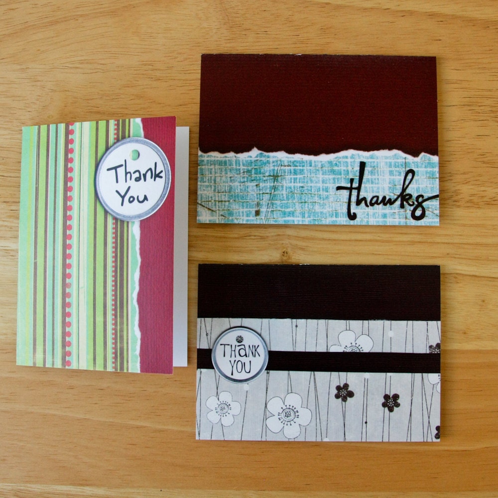 Homemade Thank You Cards