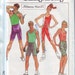 Simplicity 8562 vintage 80s workout wear pattern for men and